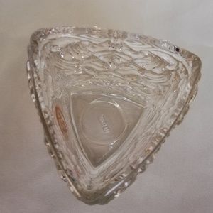 Avon | Accents | Vintage Avon Crystal Collection Embossed Triangle ...